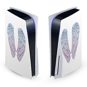 Head Case Designs Officially Licensed Rachel Caldwell Angel Wings Art Mix Vinyl Faceplate Sticker Gaming Skin Decal Cover Compatible With Sony PlayStation 5 PS5 Disc Edition Console