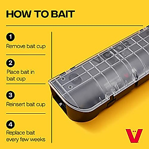 Victor M460UC Zapper Max Outdoor Humane Electronic Rat Trap - Instant Kill Rat Electric Trap