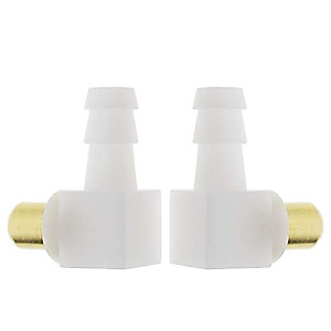 AUTOKAY Pack of 2 692317 493496 Carb Fuel Fitting Elbow Hose Connector Compatible with B&S 494451 Snowblower Lawn Tractor Generator Yardbird Chippe