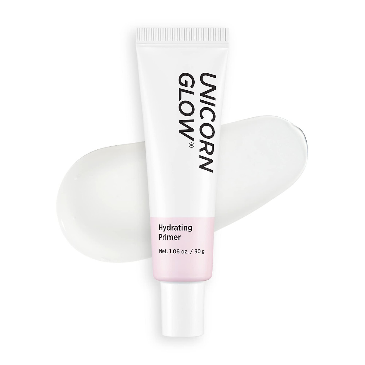 UNICORN GLOW Hydrating Primer - Makeup Grip Gel Primer Hydrating face primer, Pore blurring smoothing Long lasting make up Vegan Cruelty-Free [2023 Updated Package is White]