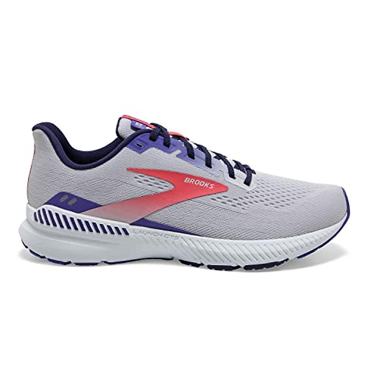 Brooks Launch GTS 8 Women's Supportive Running Shoe (Ravenna) - Lavender/Astral/Coral - 11