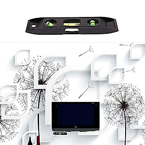 Magnetic Torpedo Level, Spirit Level 3 Bubble Level Torpedo Magnetic Level Bubble Measuring Tool (6 inch)