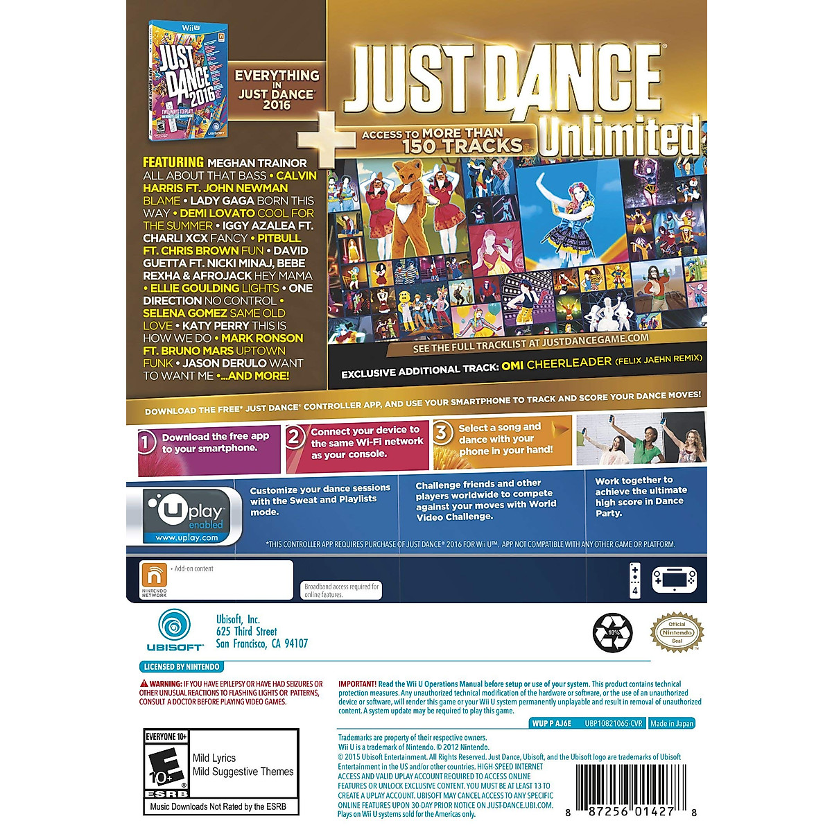 Just Dance 2016 (Gold Edition) Wii U (Renewed)