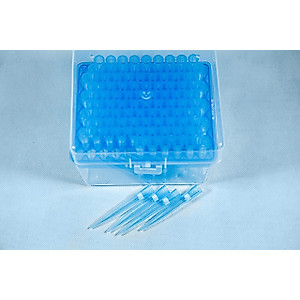 TYQILIN Sterile 1000ul Filtering Pipette Tips - Universal Filter Pipette Tips - Racked,RNase/DNase Free & Pyrogen Safe, Clear, 100 Tips/Rack Pk x 10 Racks（1000 Tips）