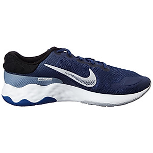 Nike Mens Renew Ride 3 Running Shoe, Midnight Navy/Wolf Grey-Black, 11 UK (12 US)