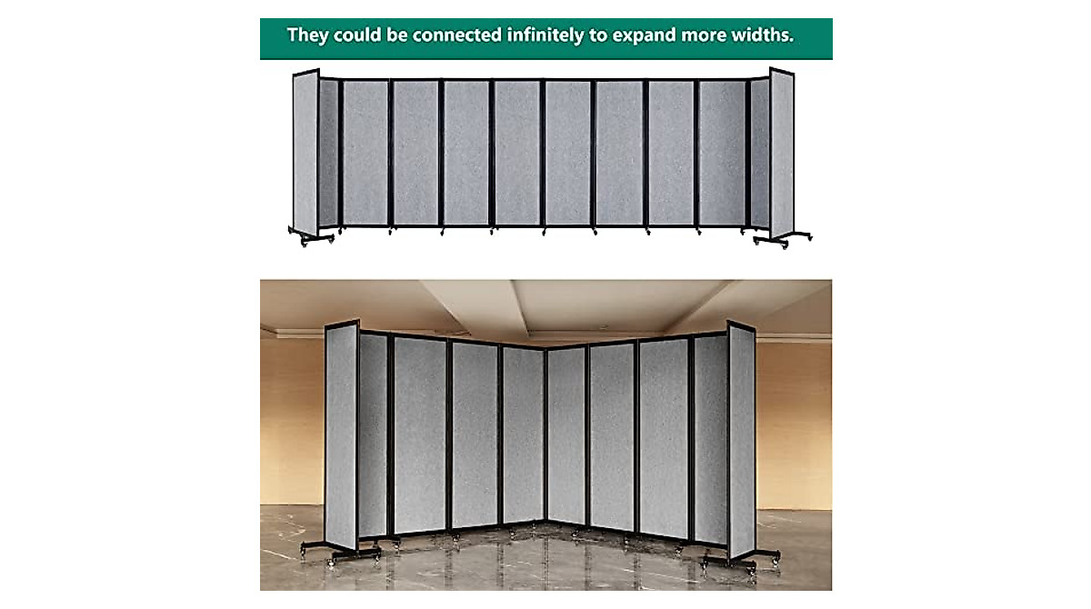 Artigwall Portable Folding Room Divider | Office Privacy