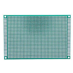 FTVOGUE 10pcs PCB Board 8x12cm, Double Side Prototype Experimental Development Plate,Development Kits and Boards