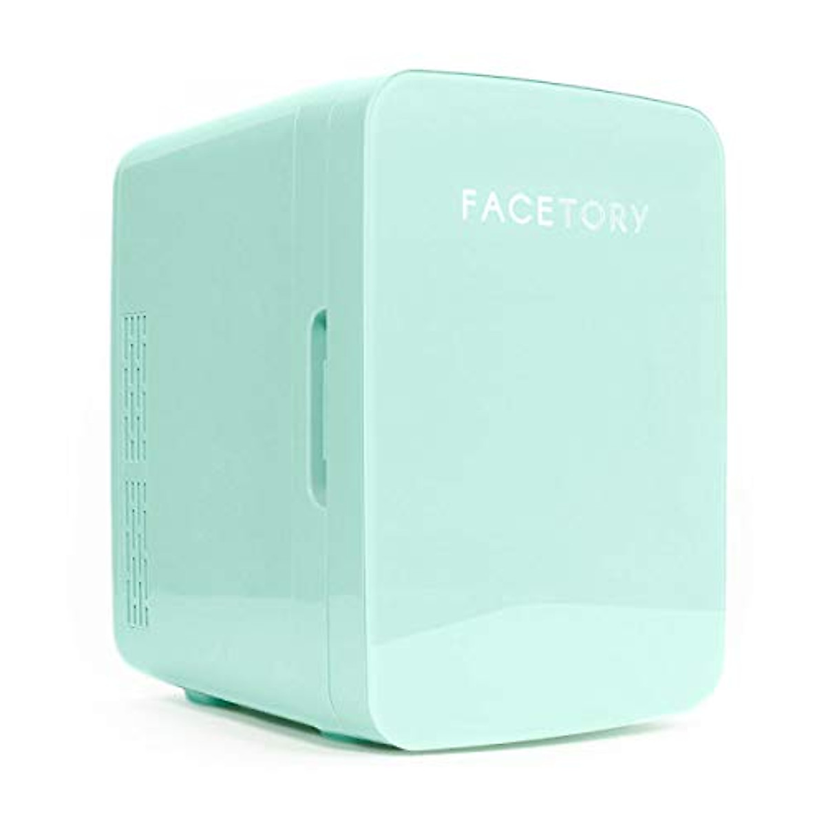 FACETORY Portable Mint Beauty Fridge (10-L / 12 Can) with Heat and Cool Capacity