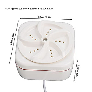AUHX Ultrasonic Washing Machine, 5V 18W Ultrasonic Foldable Portable Washing Machine for Travel Dormitory, AUHXgp934c07e5
