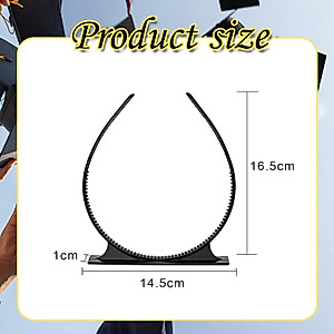 Newngo Graduation Cap Headband Secures Your Graduation Cap,Graduation Cap Hack for Natural Curly Hair,2024 Graduation Cap Upgrade Inside Grad Cap Headband(2 PCS)