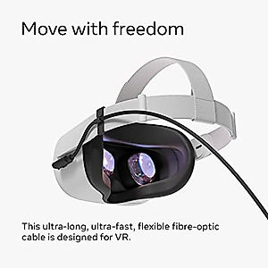 Quest 2 Link Cable - Virtual Reality Headset Cable for Quest 2 and Quest - 16FT (5M) - PC VR