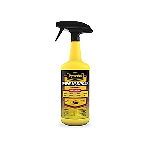 Pyranha 791738114526 Wipe N Spray 32OZ, Yellow