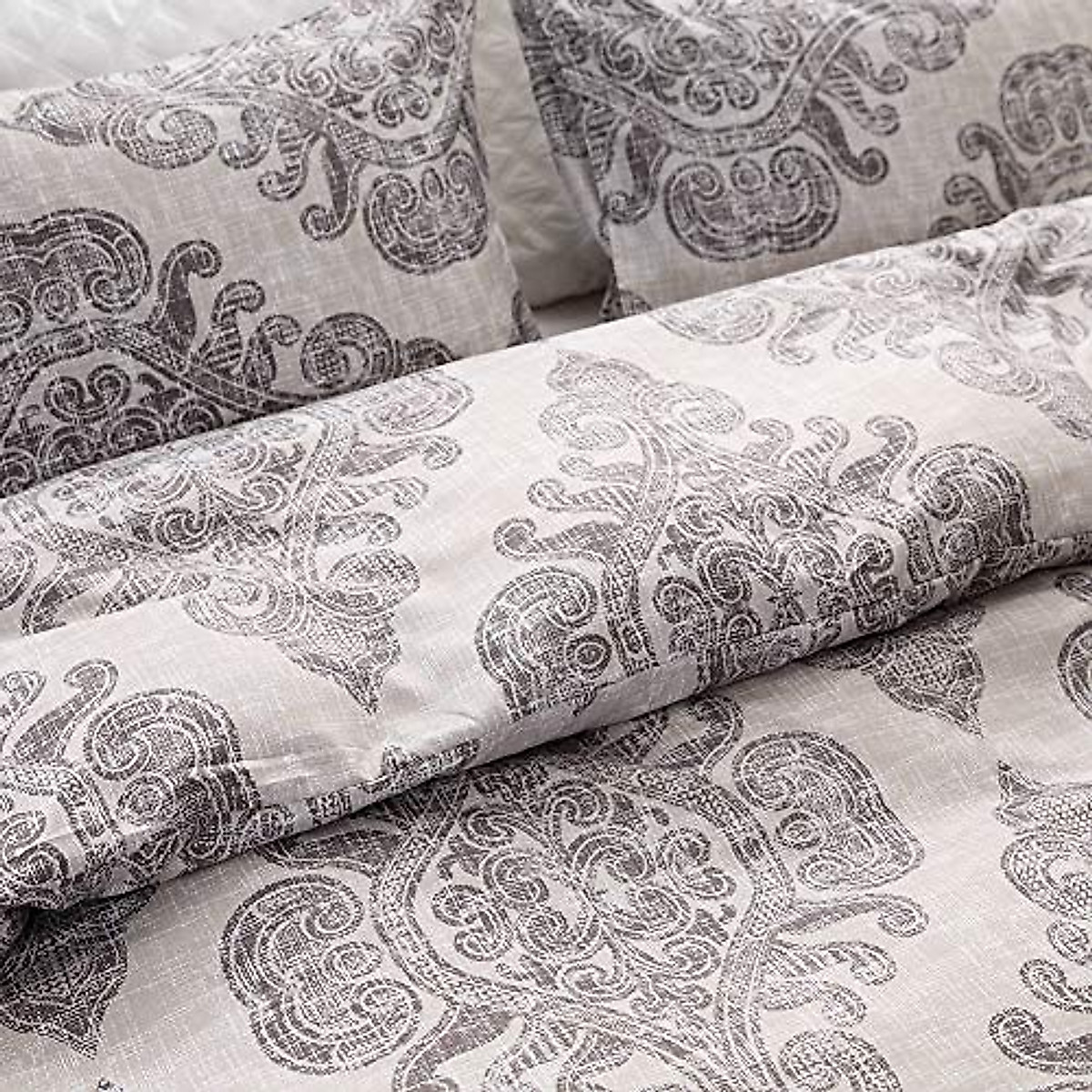 Tookkata - 1 Set Bedding Sets Duvet Cover Set Quilt Cover Bed Sheet Pillow Case Queen King Khaki (Double/Queen)