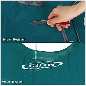 G4Free Rucksack Backpacks, Dark Green, Small