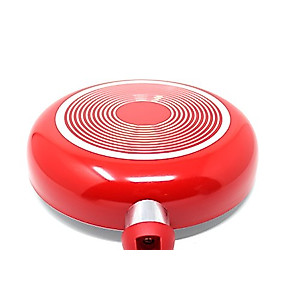 CONCORD 10.5" Ceramic Coated Non Stick Frying Pan Omelet Skillet Cookware PFOA and PTFE Free