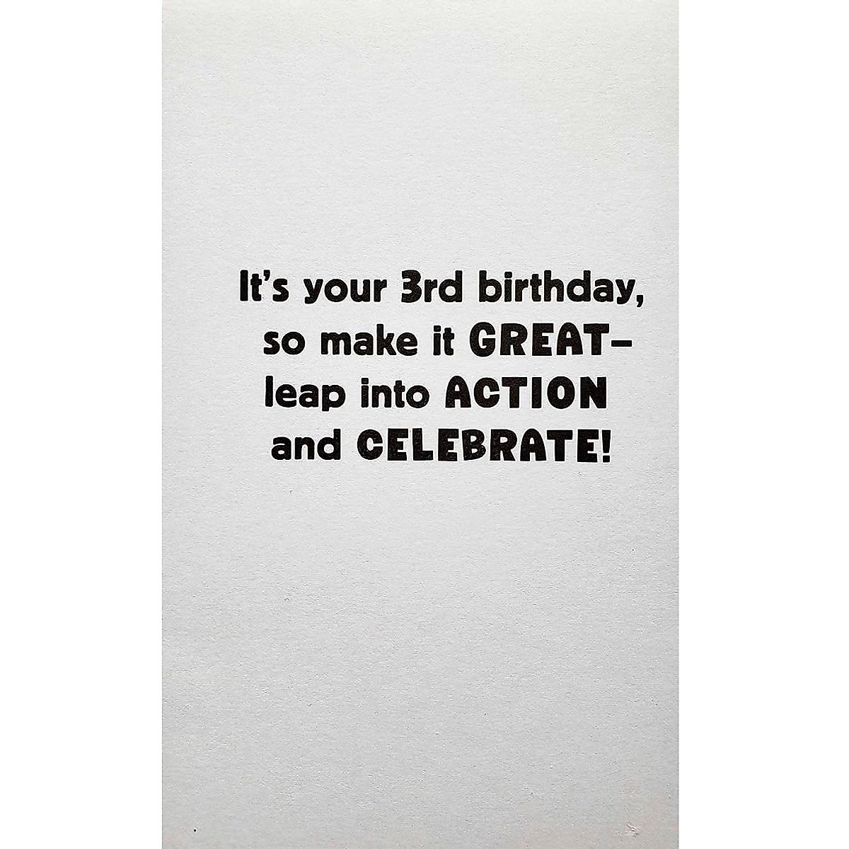 Greeting Card Birthday Paw Patrol Third Birthday