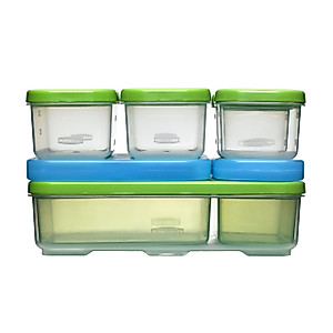 Rubbermaid LunchBlox Entrée Kit, Green