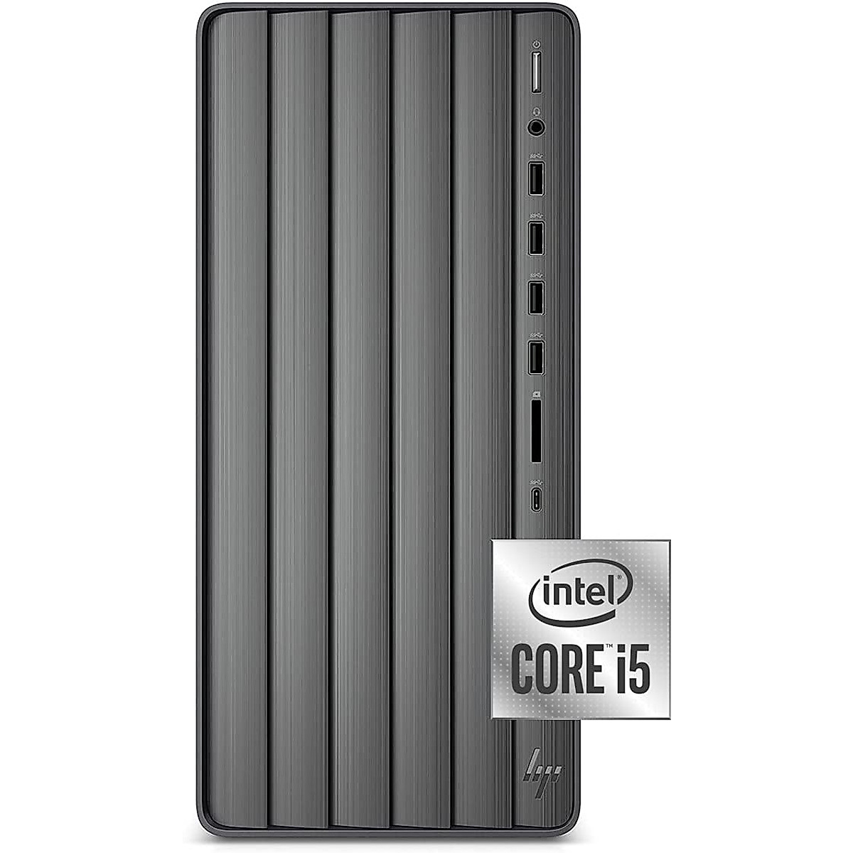 HP Envy Desktop Computer, 11th Gen Intel i5-11400 Processor, HDMI, VGA, USB-C, Wi-Fi 6, Bluetooth, SD Card Reader, Wireless Mouse&KB, Windows 11 Home (32GB RAM | 1 TB PCIe SSD)