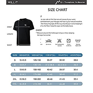 Willit Men's UPF 50+ Sun Protection Shirt Rashguard Swim Shirt Short Sleeve SPF Quick Dry Fishing Shirt Light Green 2XL