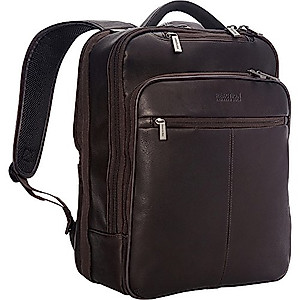 Kenneth Cole Reaction Tablet Shoulder Messenger Bag Colombian Leather, Brown