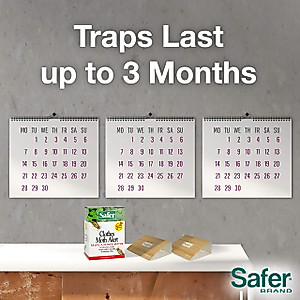 Safer Brand 07270 Clothes Moth Alert Trap