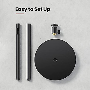 Nebula Anker Capsule 3 Laser 1080p with Anker Nebula Projector Lightweight and Adjustable 3-ft Floor Stand