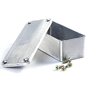 ESUPPORT 1590A 92x38x31mm Aluminum Metal Stomp Box Case Enclosure Guitar Effect Pedal Pack of 3