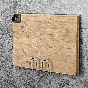 XJJZS Wall-mounted Stainless Steel Drying Pan Pot Rack Cover Lid Rest Stand Spoon Holder Kitchen Tool