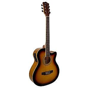 Vault EA-20 Full-Size Cutaway Acoustic Electric Guitar - Sunburst