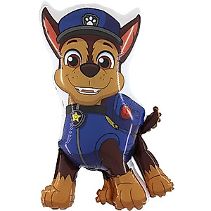 Toyland® 35 Inch Giant Jumbo Size Paw Patrol Chase Character Foil Balloon - Kids Party Balloons
