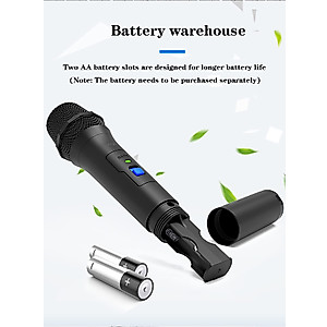 ipega PG-9207 Game Wireless Microphone, Game Console Microphone, with Switch Compatible with N-Switch PS5 PS4/ Game Wireless Microphone