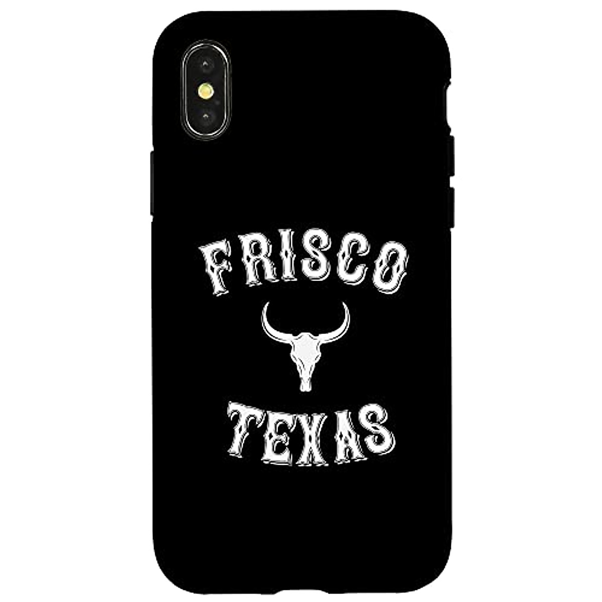 iPhone X/XS Frisco Texas / Cool Western Cowboy Vintage Frisco TX Case