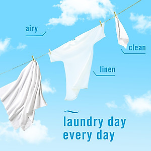 Febreze Small Spaces Air Freshener, Plug in Alternative for Home, Linen & Sky, Odor Fighter for Strong Odor (4 Count)