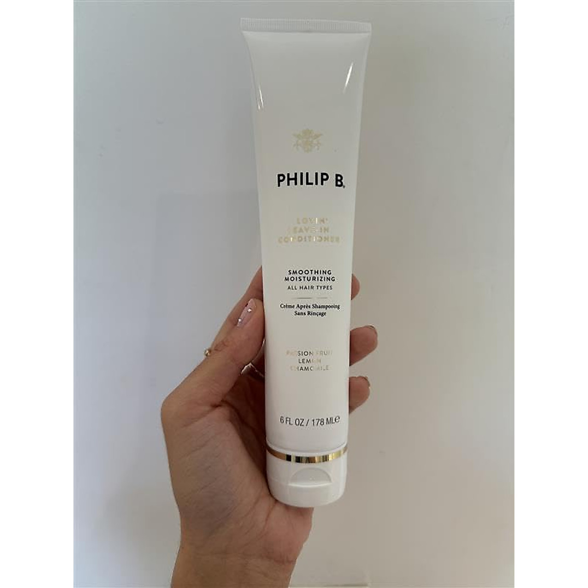 PHILIP B Lovin' Leave-In Conditioner 6 oz. (178 ml) | Light Moisturizing Styling Crème, Tame Frizz and Flyaways