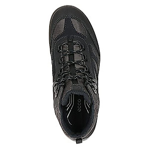 ECCO Women's High Rise Hiking Shoes, Black Black Black Mole 51526, 8.5 us