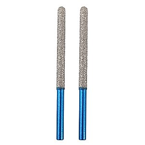 Tuck Point Pin Diamond Bit - BRSCHNITT 72 x7.4mmDiamond Mortar Raking Bit with Round Shank for Removing old Mortar Grinding/Shaping Masonry,Stone,Concrete,Inside Corners Diamond Glitter Bit.