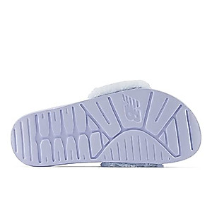 New Balance Women's 200 V2 Slide Sandal, Starlight/Silver Metalic, 9