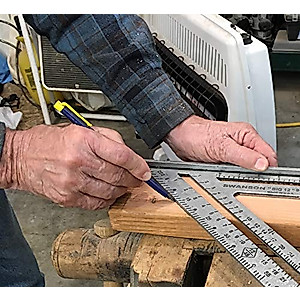 Swanson Tool Co CP216 AlwaysSharp Refillable Mechanical Carpenter Pencil, Two Pack, with 8 More Replacement Black Graphite Tips