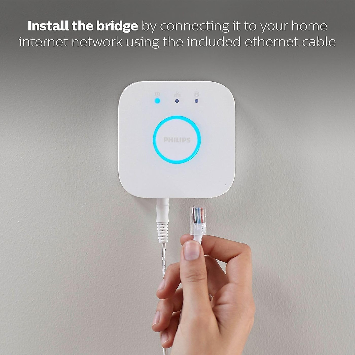 Philips Hue White and Color Ambiance Medium Lumen (75W) Smart Button Starter Kit, Hub Included, 16 Millions Colors, Works with Amazon Alexa, Google Assistant, Apple HomeKit (New Version)