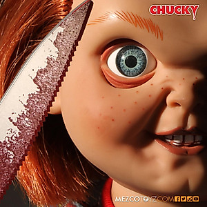 Mezco Toyz 15" Mega Good Guy Chucky Action Figure with Sound