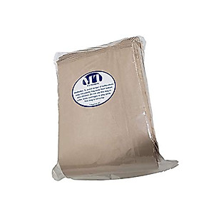 MT Products Paper Bread Bags - Kraft Brown Bakery Bags with Window - 6.5" x 2" x 18" Breathable Bread bags for Homemade Bread Gift Giving (Pack of 50) - Made in the USA