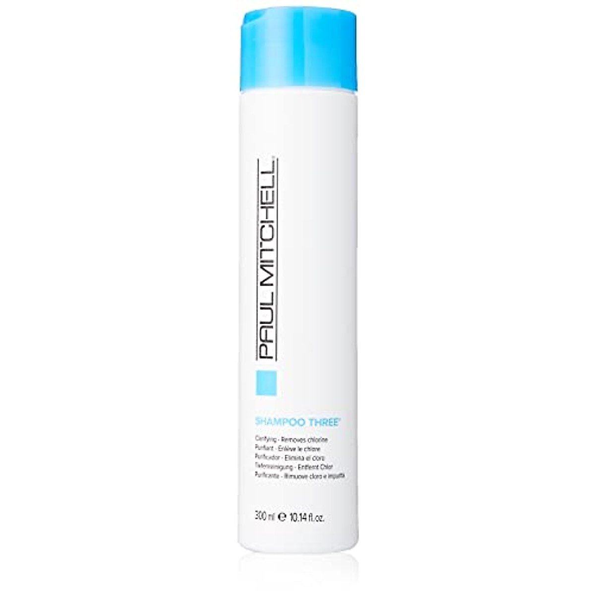 Paul Mitchell Shampoo Three, Clarifying, Removes Chlorine, For All Hair Types, 10.14 Fl Oz