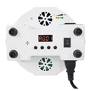 (3) Rockville BATTERY PAR 50 White Rechargeable LED DMX DJ Wash Up-Lights+Bag