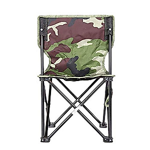 TRENTSNOOK Exquisite Camping Stool Portable Moon Chair Fishing Camping Barbecue Stool Folding Extended Hiking Seat Garden Ultra Light Household Furniture