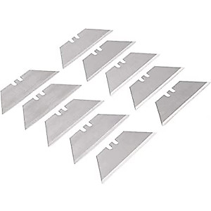 RED OAK TOOLS Heavy Duty Utility Knife Blades SK5 Steel 10-pack in Convenient Storage Box.