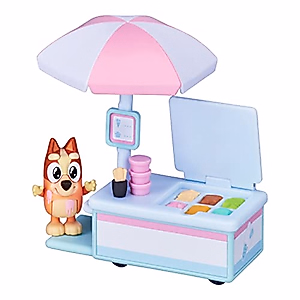 Bluey Ice Cream Cart - Vehicle and 2.5-3" Bingo Figure Pack