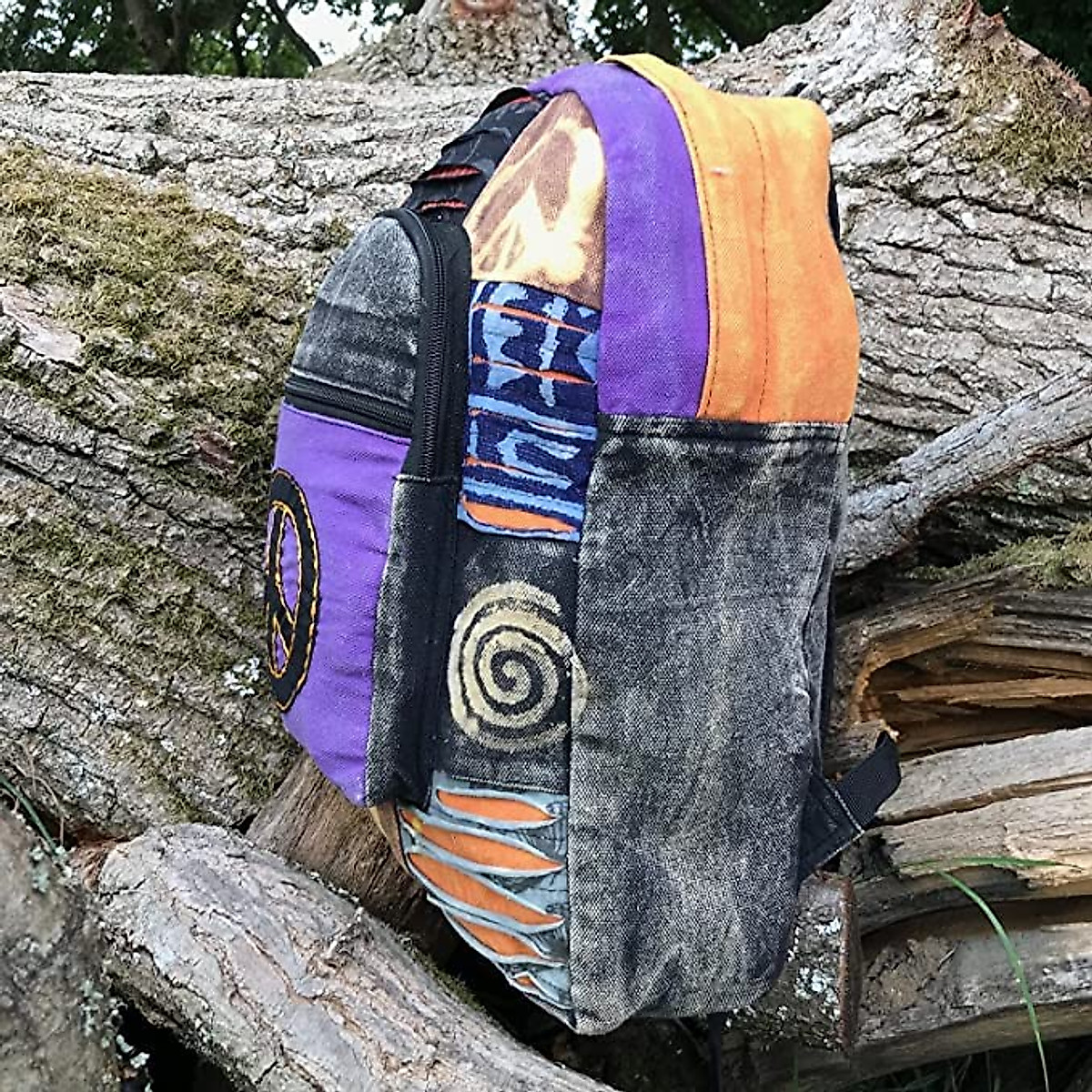 INDIE BOHO HIPPY BACKPACK BAG HIPPIE BEACH PEACE SHOULDER FESTIVAL RUCKSACK RETRO 60'S