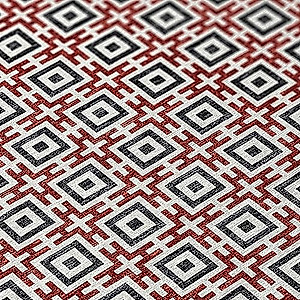 Dalyn Rugs Indoor/Outdoor Marlo MO1 Red Washable 8' x 10'