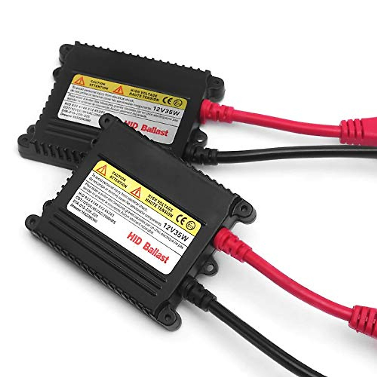 Troniz Xenon HID Ballast 35W DC 12V Universal Replacement for H1 H3 H4 H7 H11 H13 9005 9006 9007 5202 880, Pack of 2