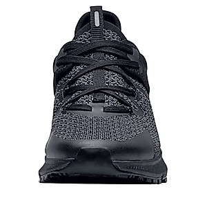 Shoes for Crews Gia, Women's Slip Resistant Work Shoes, Black, Size 7